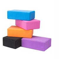 China Custom Printed EVA Yoga Brick High Density Foam for sale