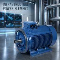 China 30KW Liquid Cooled Compact Permanent Magnet Motor for Marine Engine Room Duty for sale