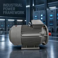 China 220KW Water Cooled Permanent Magnet Motor with IE5 Efficiency for High Torque Applications for sale