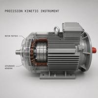 China 220KW Water Cooled Permanent Magnet Motor with IE5 Efficiency for High Torque Applications for sale