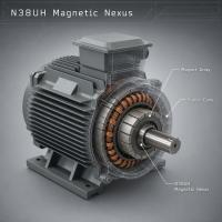 China 5.5KW IP68 Waterproof Submersible Permanent Magnet Motor with NdFeB Rare Earth for Deep Well Pumps for sale