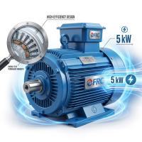 China 5kW Radial Flux Permanent Magnet Generator 220V 150rpm Micro Hydro Turbine for sale