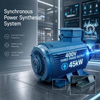 China 45kW Three Phase Permanent Magnet Generator 400V 600rpm Hydro Turbine Use for sale