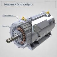 China 55kW IP55 Dustproof Weatherproof Permanent Magnet Generator 400V AC for Outdoor Use for sale
