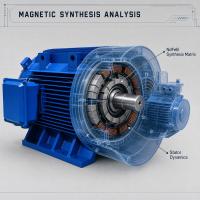 China 350kW Water Cooled Permanent Magnet Generator 690V for Hydro Turbine Applications for sale