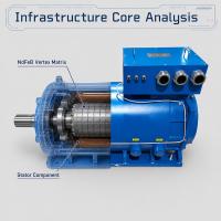 China 35kW Gearless Permanent Magnet Generator 150rpm 400V for Hydro Turbine Applications for sale