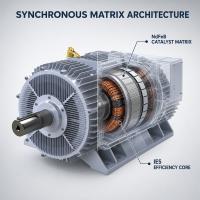 China 75kW 400V Grid Tie Off Grid Permanent Magnet Generator for Hybrid Renewable Energy Systems for sale