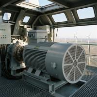 China 100kW Radial Flux Direct Drive Permanent Magnet Generator for Wind Turbines 120rpm 690V for sale