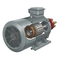 China 300kW Water Cooled Permanent Magnet Generator with 97% Efficiency for Industrial Power for sale