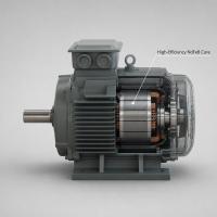 China 15KW Permanent Magnet Generator with 17 Bit Absolute Encoder and IE4 Efficiency for Precision Speed Control for sale