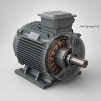 China 200KW IE5 Efficiency IC71W Water Cooled Permanent Magnet Generator for Compressor Use for sale