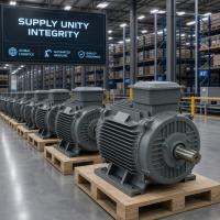 China 200KW IE5 Efficiency IC71W Water Cooled Permanent Magnet Generator for Compressor Use for sale