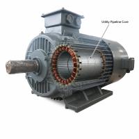 China IE5 Ultra Premium Efficiency 5.5kW Water Cooled Permanent Magnet Synchronous Motor for Industrial Pump for sale