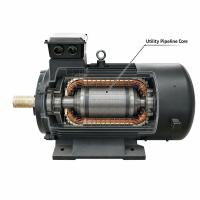 China IE5 IP68 Waterproof 22kW Submersible Permanent Magnet Motor for Deep Well Pump for sale