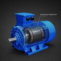 China IE5 15kW VFD Compatible Permanent Magnet Synchronous Motor Variable Speed Compressor Drive for sale