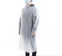 China 30g Disposable pe long sleeve apron by machine made for sale