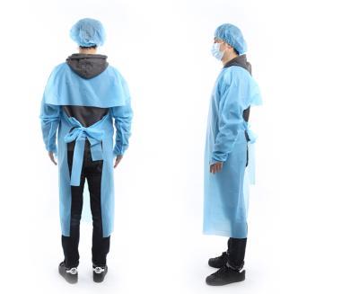 China Disposable Plastic Gowns with Full Back Style, Free Sample Available for sale