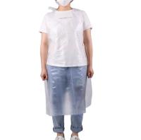 China Apron Medical Protective PE Disposable Plastic Apron for sale