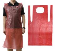 China Wholesale Portable Personal Protection Cleaning Disposable Plastic PE Apron for Food Processing Industry for sale
