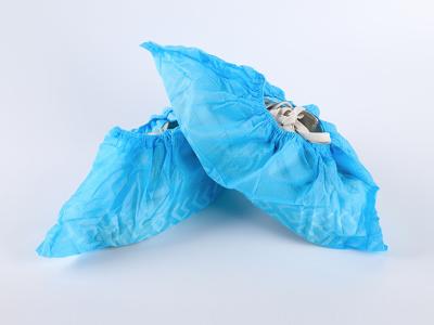 China Disposable Medical OEM Waterproof Antislip Plastic Shoe Covers for sale