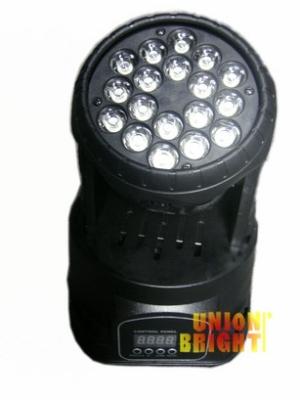 China Led Mini Wash  18pcsx3w Moving Head light for sale