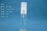 China 30ml PET All Cover Spray Bottle 25.4mm Diameter 20mm Neck for sale