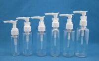 China Transparent Emulsion Bottles 30ml to 100ml PET Plastic Pump Bottles for sale