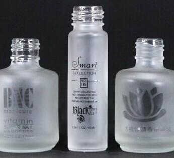 China Frosted Glass Bottle for Skin Care Cream 2ml to 30ml Custom Logo for sale