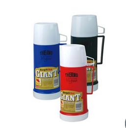 China Plastic Vacuum Flask 0.45L Hot Cold Insulation Thermos Bottle Durable No Leak for sale