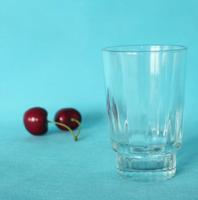China Transparent Glass Drinkware Glass Cups 250ml Blister Card Packing 72pcs per Carton for sale