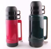 China Mini 1.0L Thermos Glass Liner Insulation Pot Casual Travel Vacuum Flask for sale