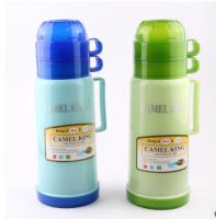 China 1.0L Plastic Vacuum Flask Glass Tank Thermos Outdoor Traveling Bottle 24PCS for sale