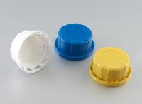 China 38/400 Disinfectant Caps 38mm Diameter Fresh PP Bottle Caps for Cosmetic Packaging for sale