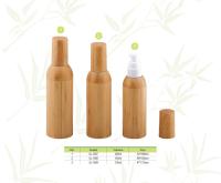 China Wholesale 120ml 150ml 200ml Bamboo Cosmetic Bottles Eco Friendly Packaging for sale