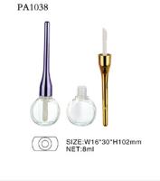 China 8ml Lip Gloss Tube 16x30x102mm Custom Cosmetic Packaging for sale