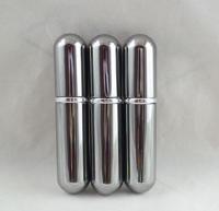 China 5ml Aluminum Spray Bottle Portable Cosmetic Bottle Small Travel Size Refillable for sale