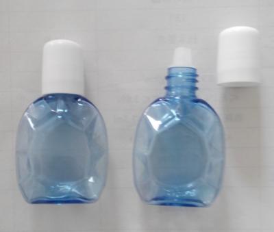 China 10ml Blue Transparent PET Eye Dropping Bottle High Grade Packaging for Pharmaceuticals for sale