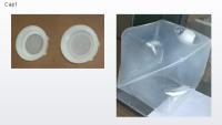 China Collapsible Plastic Cubitainer Caps 20L 38mm HDPE Screw Cap for Liquid Packaging for sale