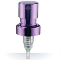 China 15-20mm Purple Aluminum Plastic Perfume Pump Sprayer 0.1-0.14cc SUS 304 Spring for sale