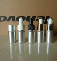 China 10ml Aluminum Essential Oil Dropper Bottle with Childproof Cap for sale