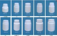 China 15g-1000g Solid Round Square PE Bottles with anti-theft caps for sale