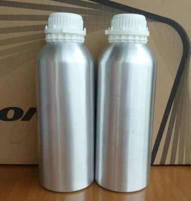 China 1kg Golden Silver Aluminum Bottle with White Caps for Essential Oil Spice Packaging 1240ml for sale