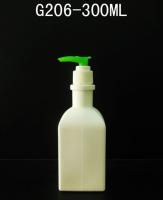 China 300ml Square PE Shampoo Pump Bottle for Children Custom Color 10000 MOQ for sale