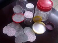China Aluminum Induction Cap Seal for Glass Plastic Bottles 20mm to 120mm Diameter for sale