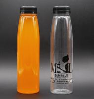China 350ml Clear Plastic Water Fruit juice beverage bottle, 350ml PET Beverage bottles for sale