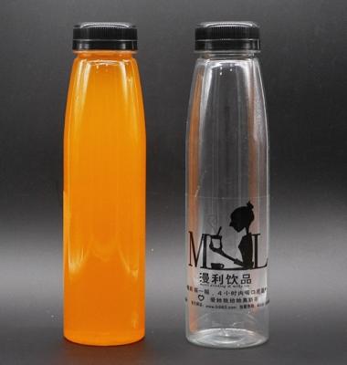 China 350ml Clear Plastic Water Fruit juice beverage bottle, 350ml PET Beverage bottles for sale