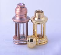 China 3ml Alloy Retro Glass Perfume Dropper Bottle Essential Oil Roll On 3ml for sale