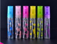 China 5ml Glass Perfume Spray Bottle Portable Cosmetic Packaging 14mm Diameter for sale