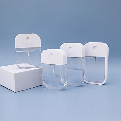 China Plastic Perfume Spray Bottle 38ml 45ml 50ml Alcohol Disinfectant Spray Bottle for Travel for sale