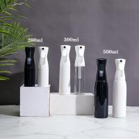 China PET Fine Mist Spray Bottle 200ml 300ml High Pressure Continuous Sprayer for Alcohol Personal Care for sale